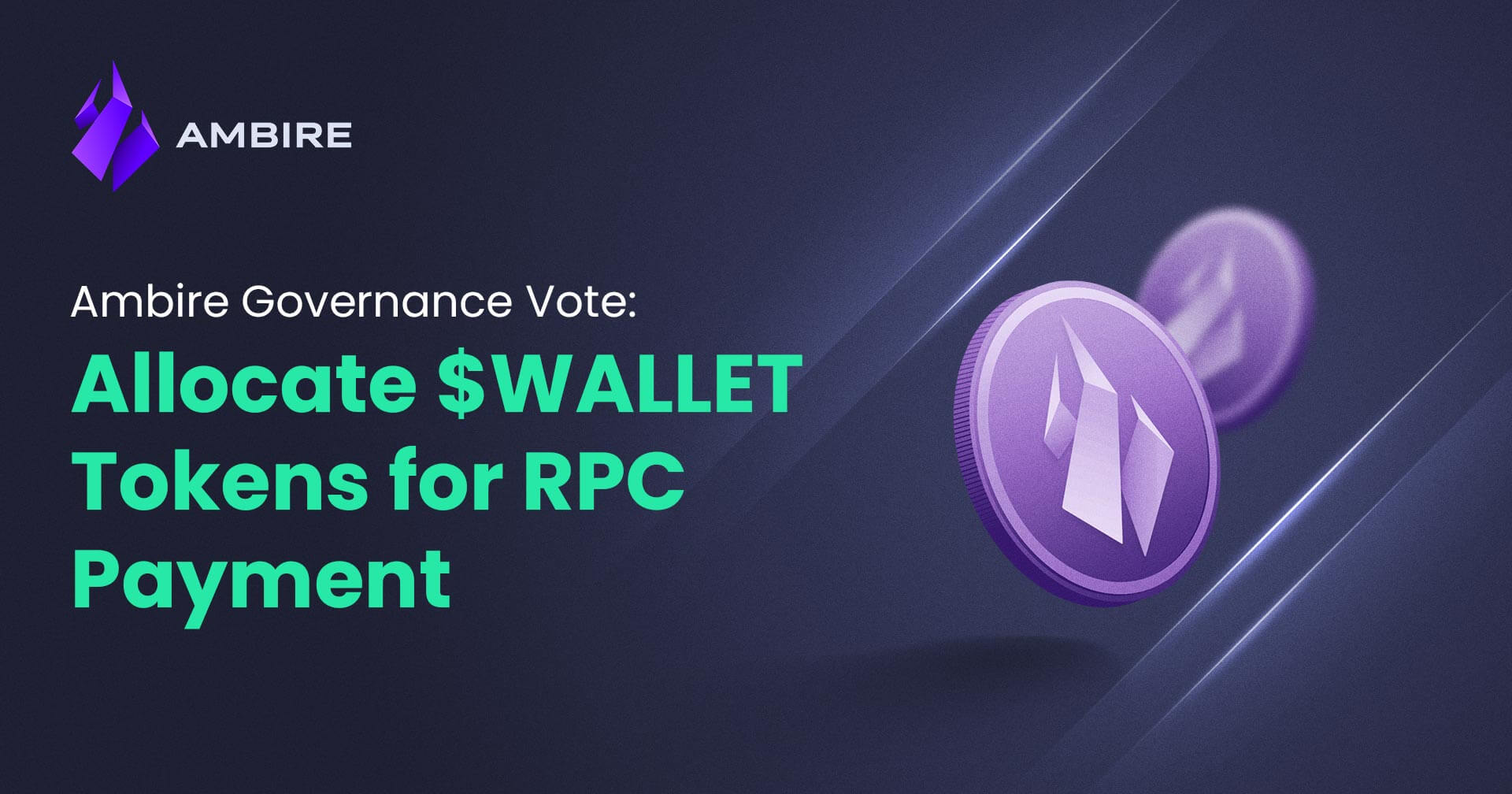 Ambire Governance Vote: $WALLET Tokens for RPC Payment