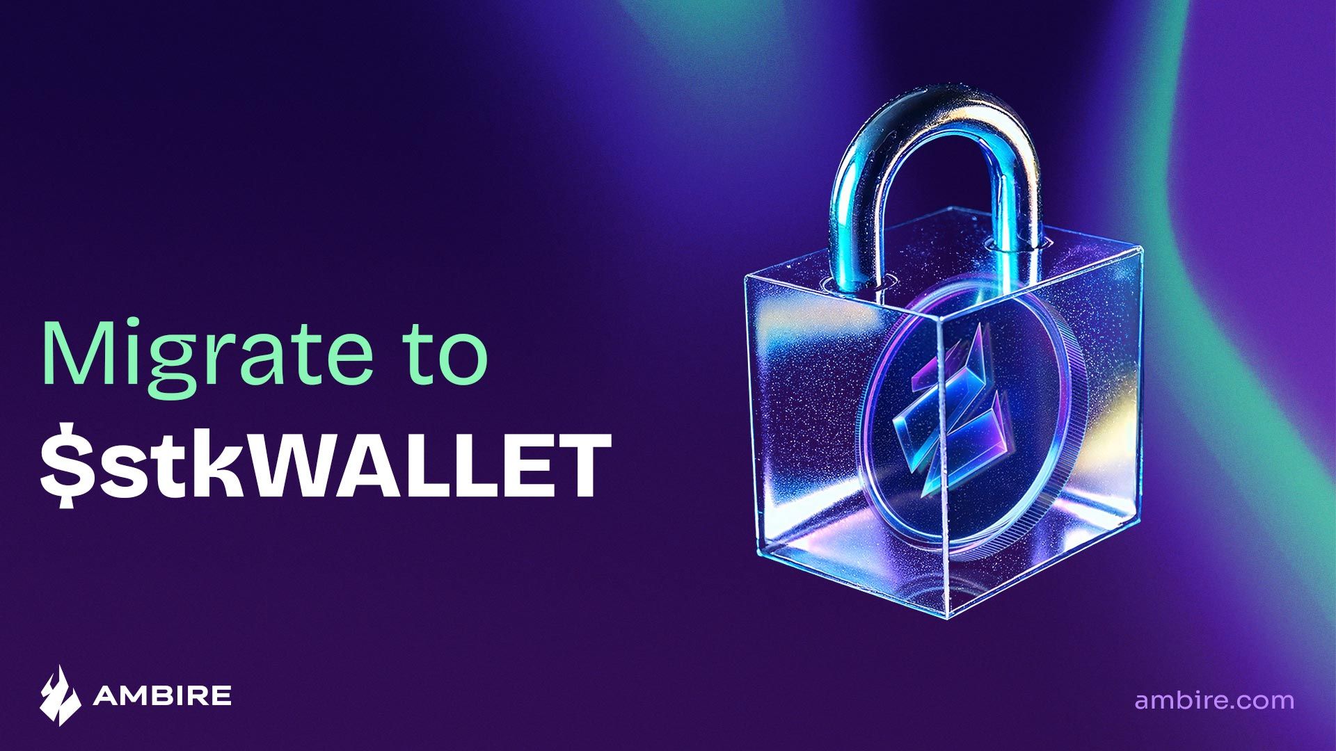Quick Guide on $xWALLET to $stkWALLET Migration | Ambire Wallet