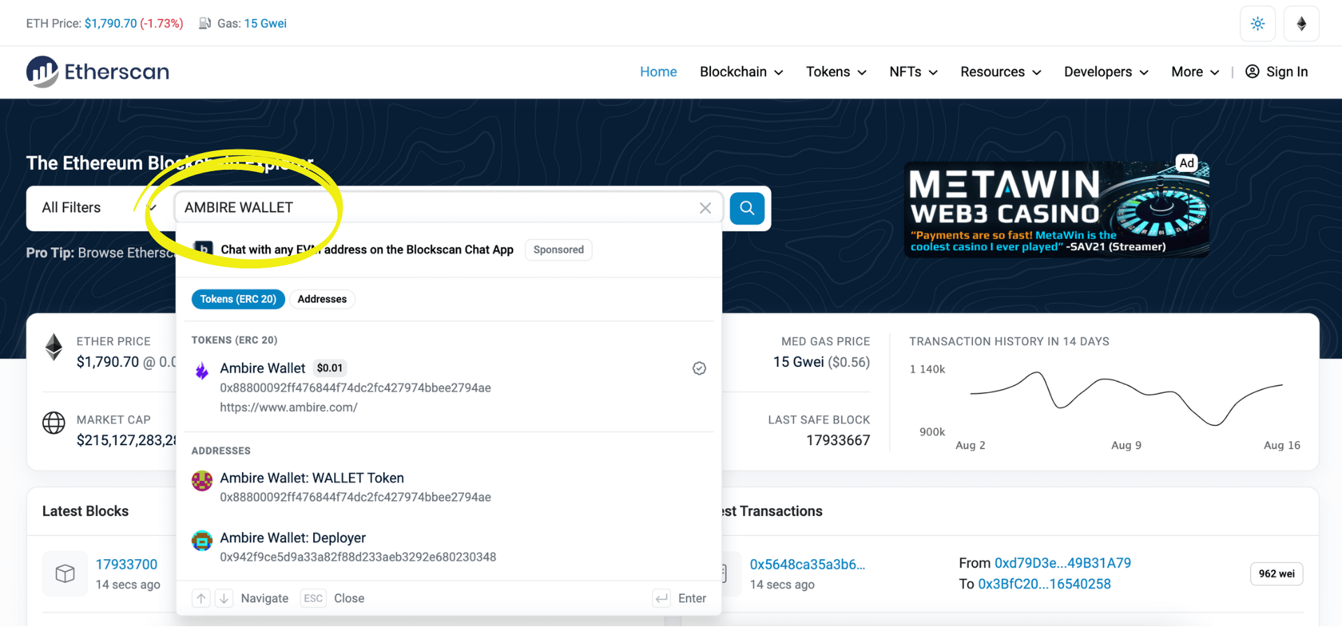 How To Use Etherscan Etherscan Tutorial Video Included