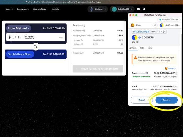 Learn How to Bridge Assets from Ethereum to Arbitrum Fast